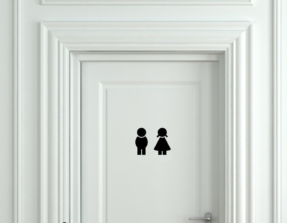 Obviously Boys And Girls Washroom Toilet Bathroom ... – Grandado