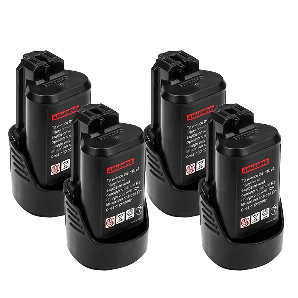 12v/10.8v 3.0ah til bosch bat 411 batteri lithium-... – Grandado