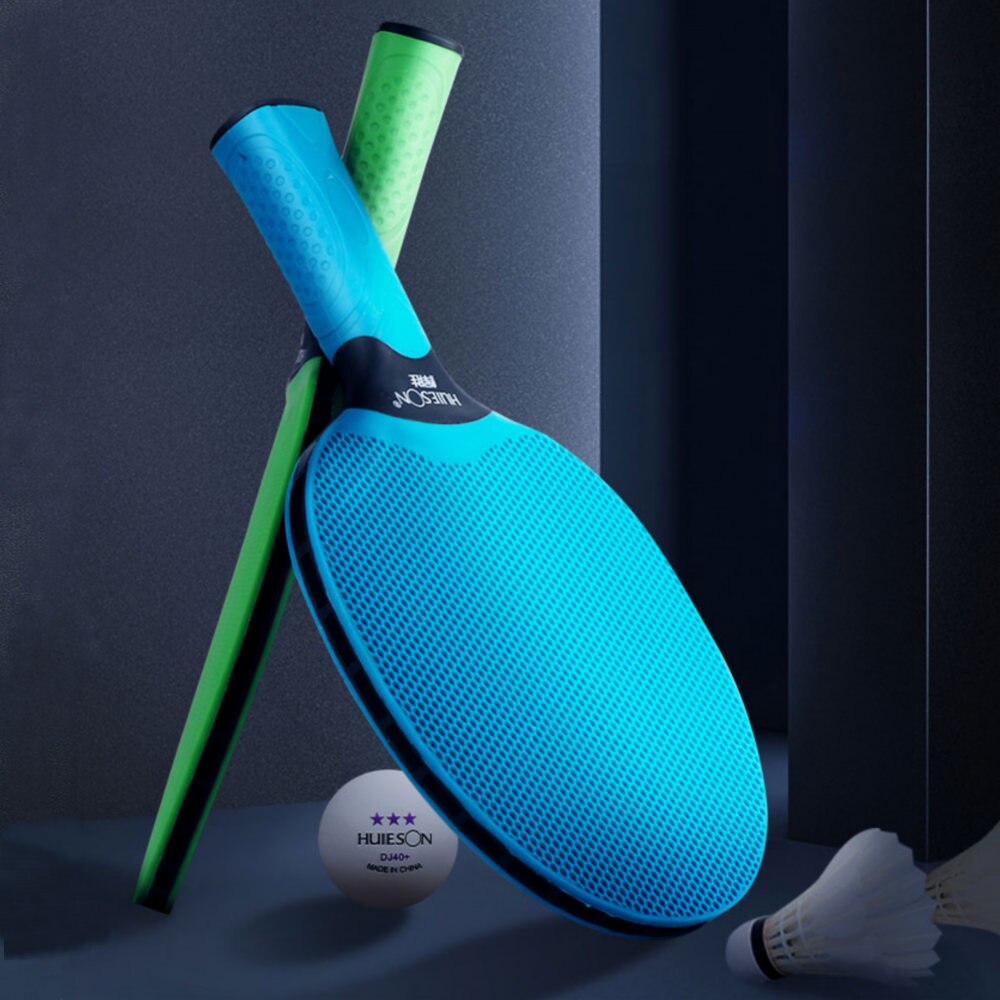 HuIESON Table Tennis Bats Badminton Racket Sets Lo... – Grandado