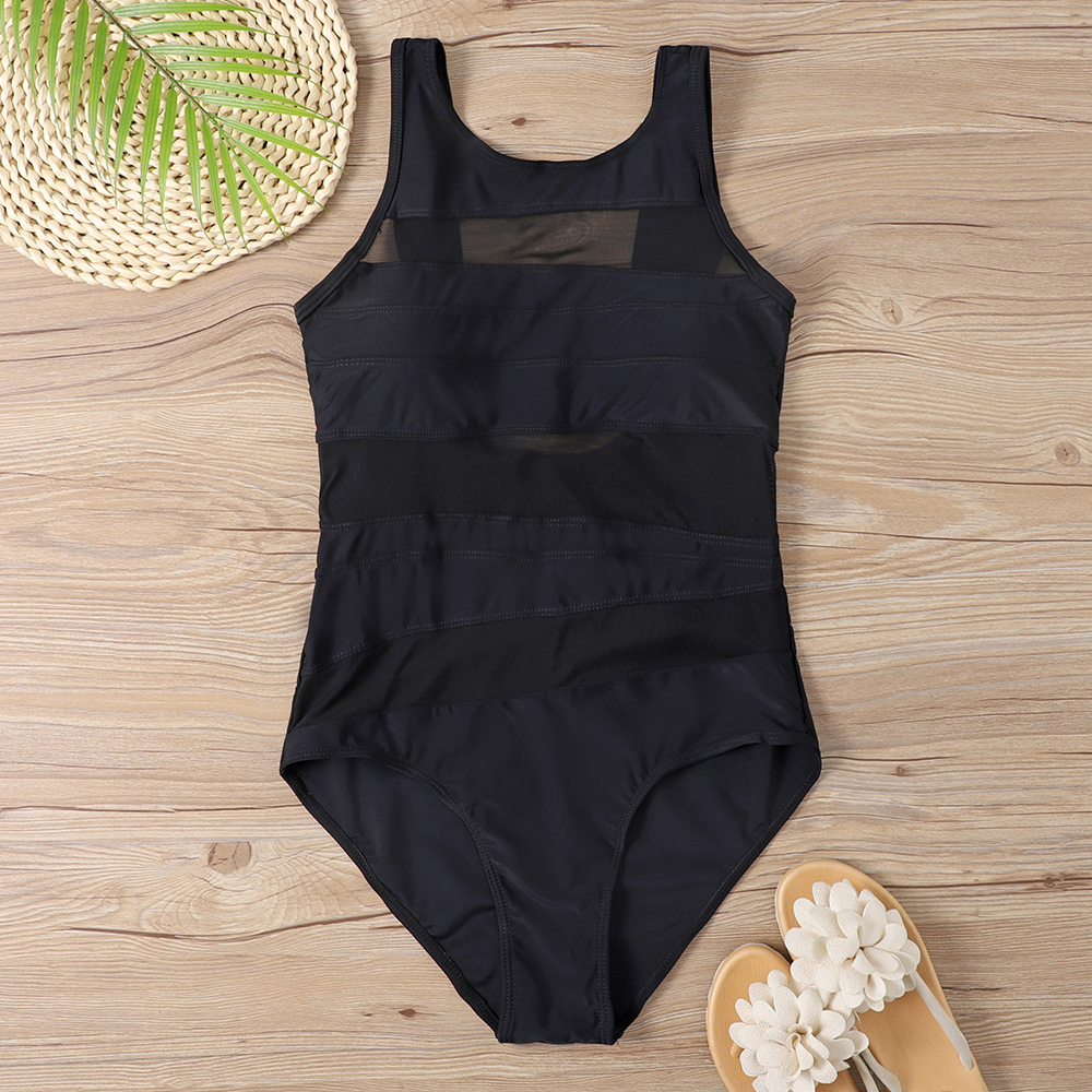 2022 Mesh Badpak Vrouwen Een Stuk Badmode Vrouweli... – Grandado
