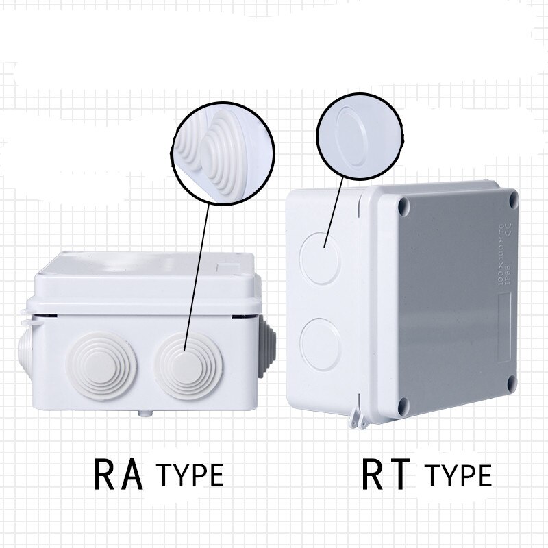 R type Plastic Waterproof Junction Box Outdoor Sea... – Grandado