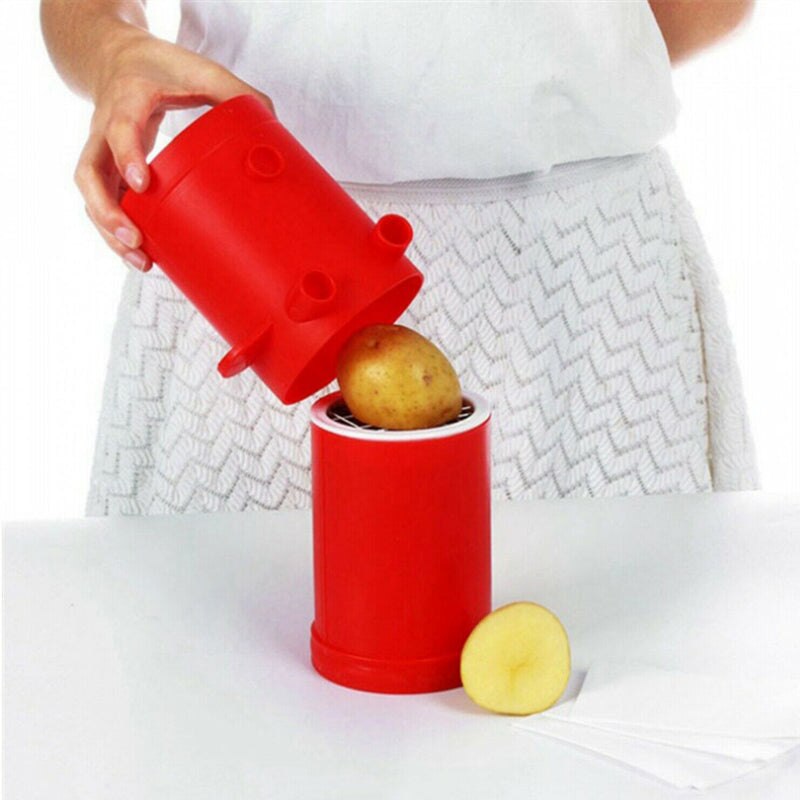 2-in-1 French Fries Maker Cutter Kitchen Tool micr... – Vicedeal