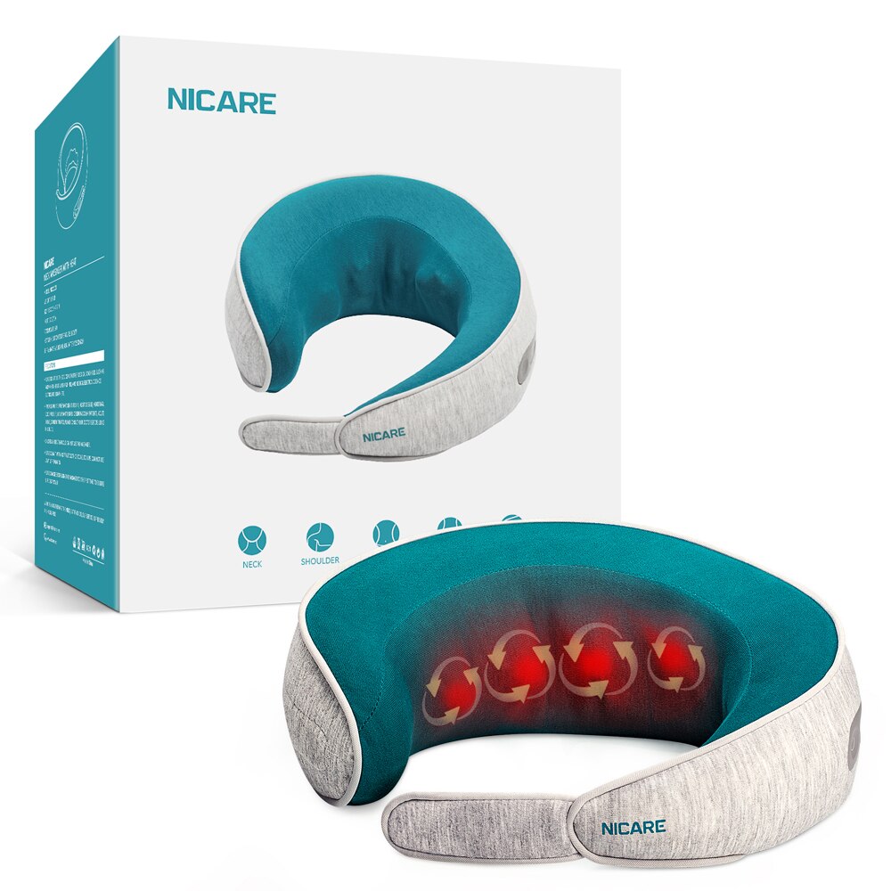 NICARE Smart Neck Massager 3D Deep-Kneading Trapez... – Vicedeal