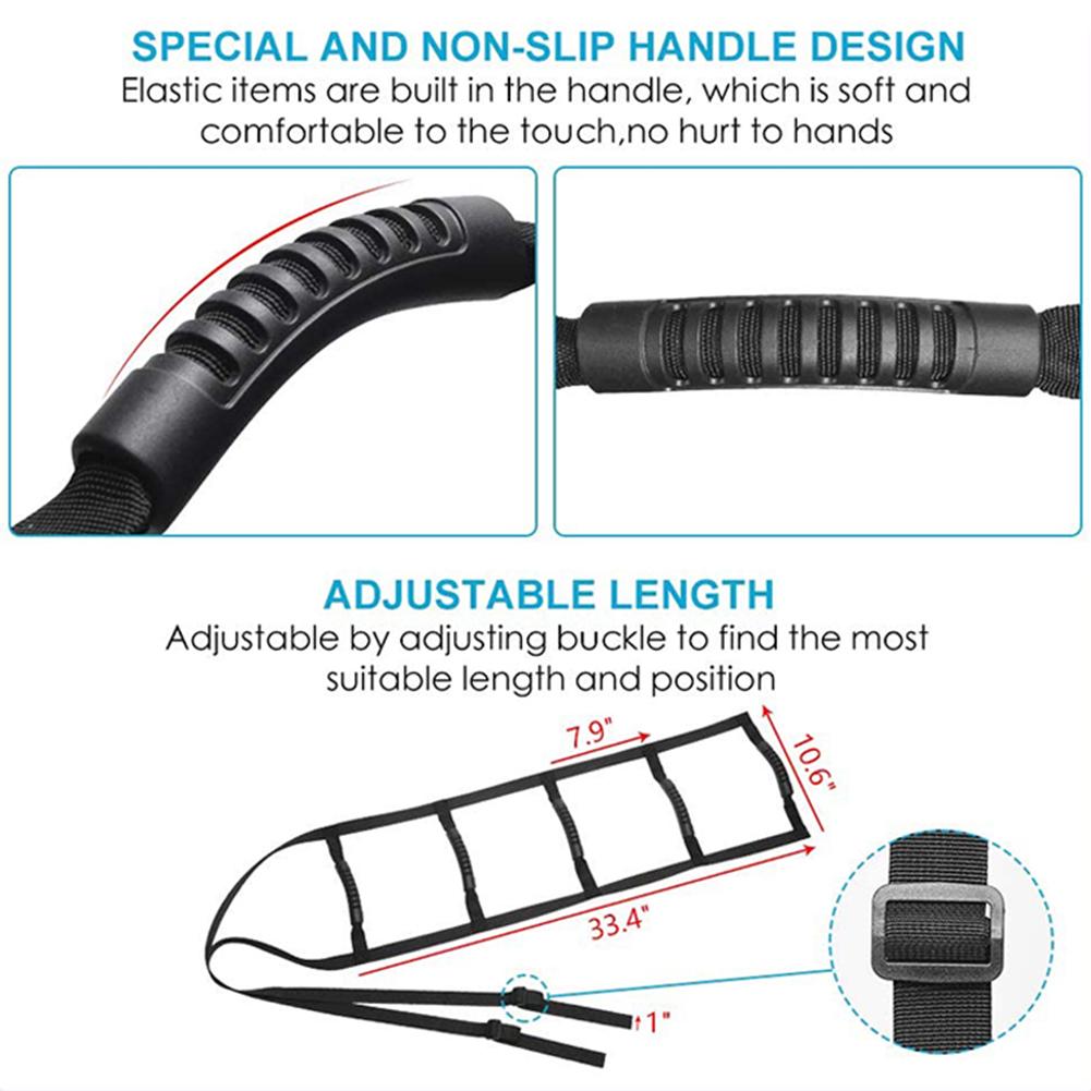 Bed Sit Up Strap Sit Up Handle Rope Ladder with 5 ... – Grandado