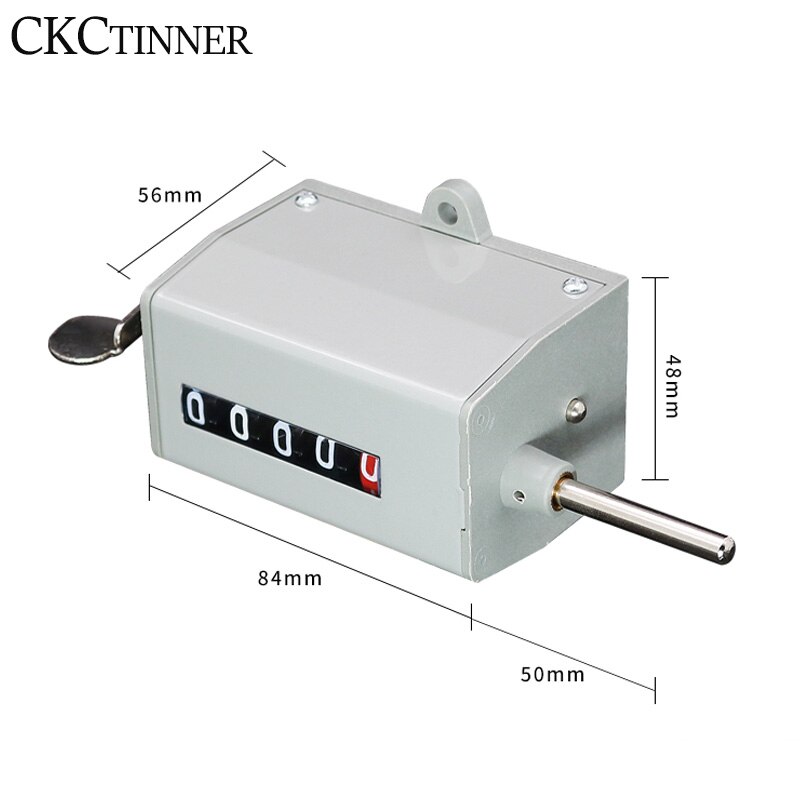 5digits Counter Mechanical Rotating Speed Meter 75... – Vicedeal