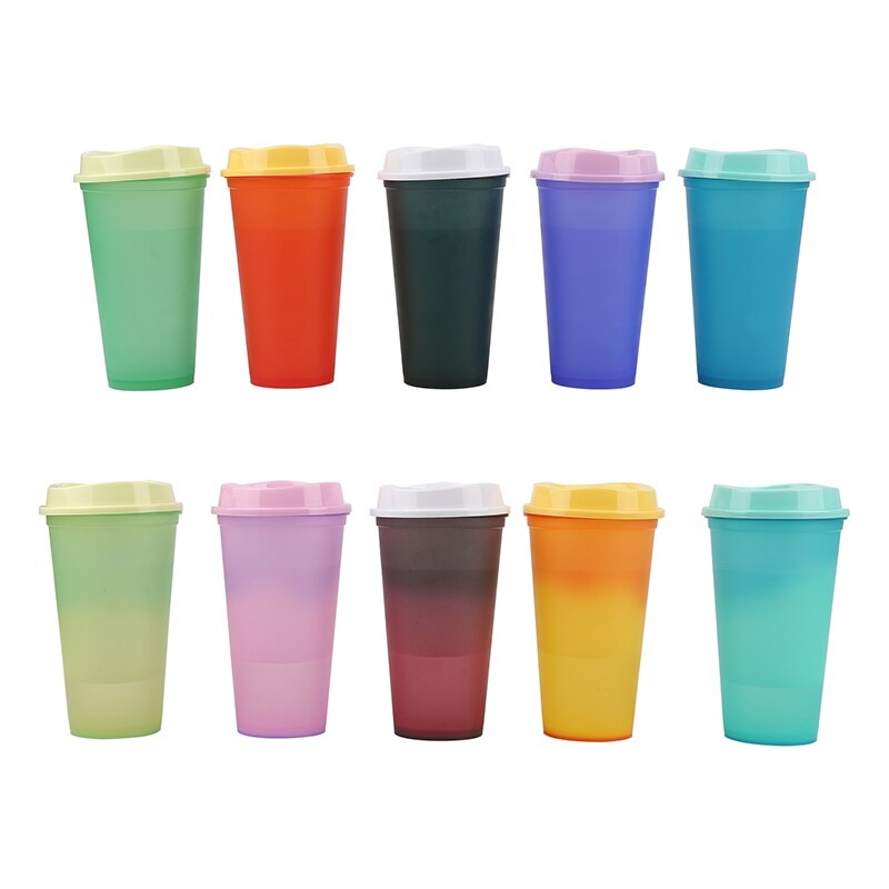 Reusable Color Changing Coffee Cup PP Food Grade M... – Grandado