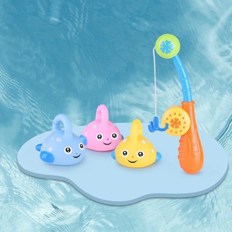 4Pcs Baby Shower Games Fishing Bath Toy Learning F... – Grandado