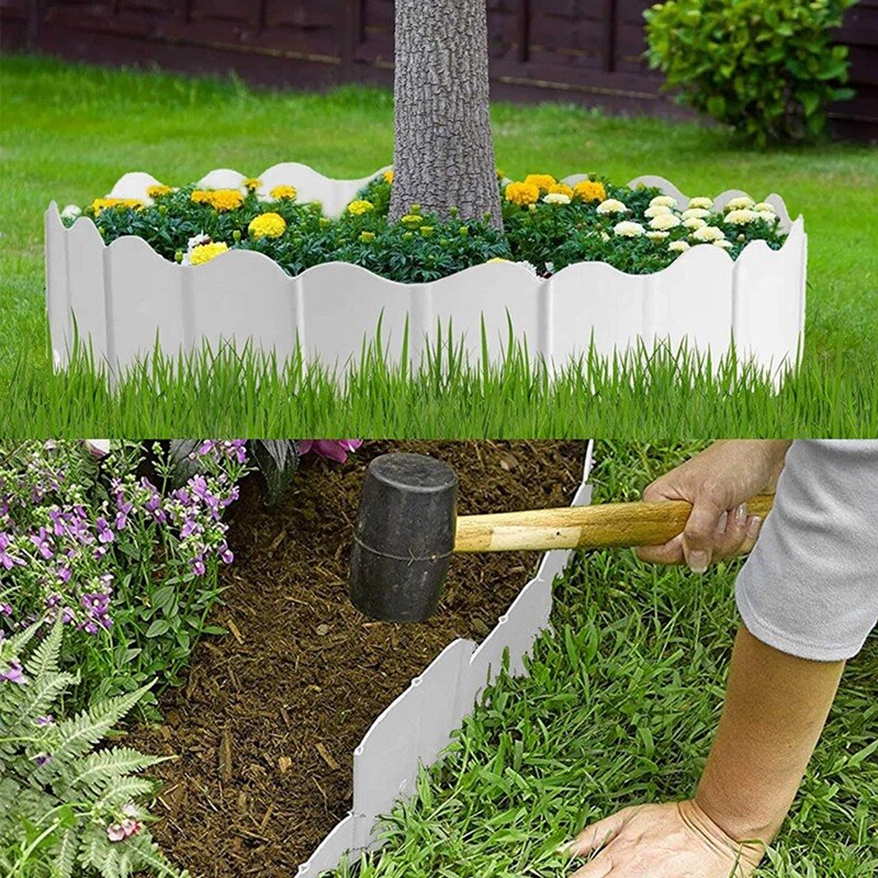 40Pcs Garden Landscape Edging Border Lawn Edging D... – Grandado