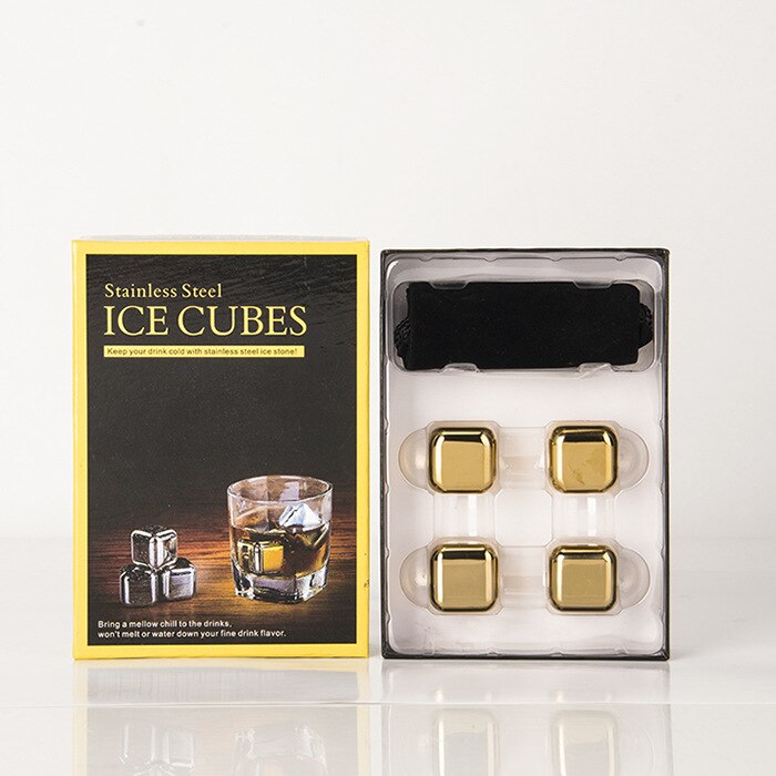 Edelstahl Ice Cube Set – Vicedeal