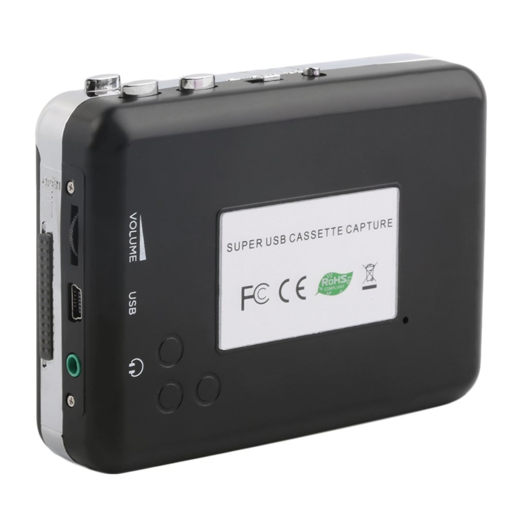 Tape to PC Super USB Cassette-to-MP3 Converter Cap... – Grandado