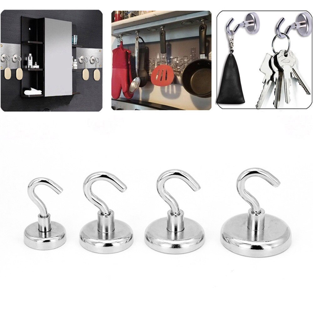 Strong Magnetic Hook Mini Heavy Duty Hanger Durabl... – Vicedeal