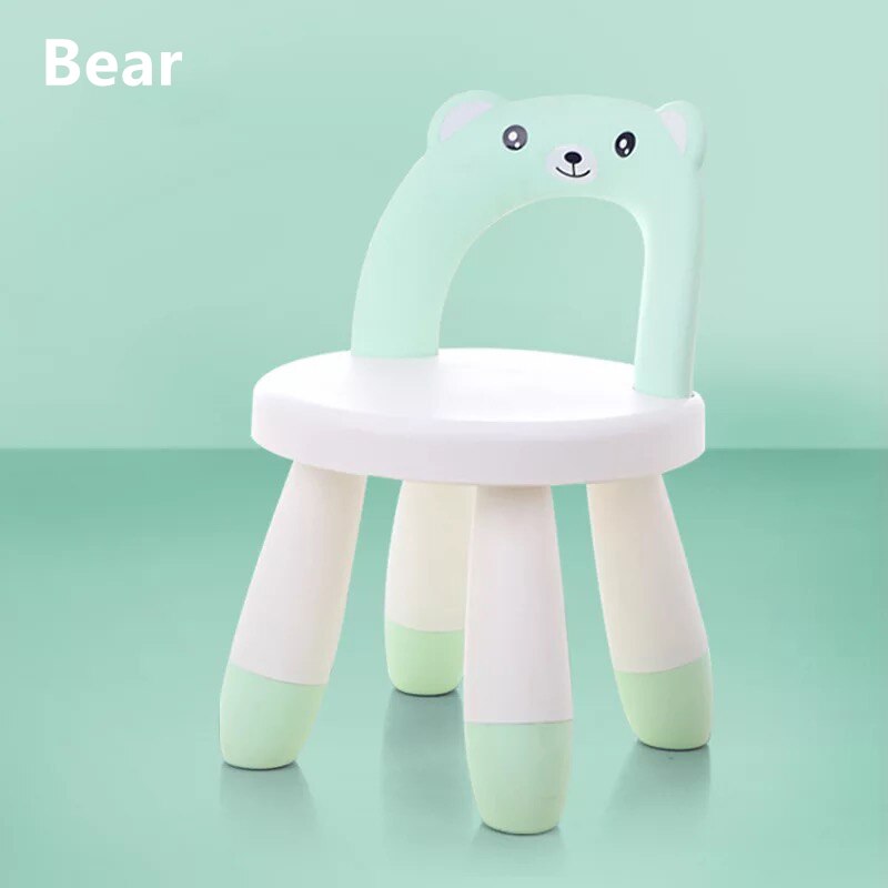 Baby Home Chair Children Stool Plastic Thickened F... – Grandado