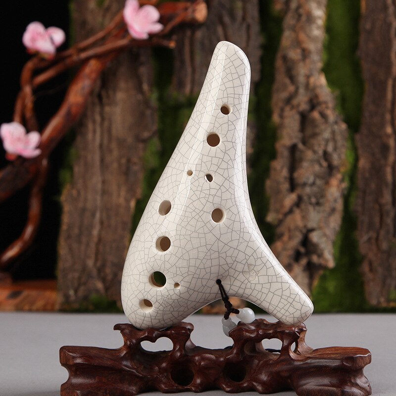 Ocarina Classical Blue 12 Holes Ocarina Alto C Mus... – Grandado