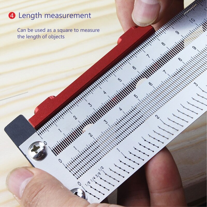 T-square Precision Marking Ruler, T-Rule, Fine Woo... – Grandado