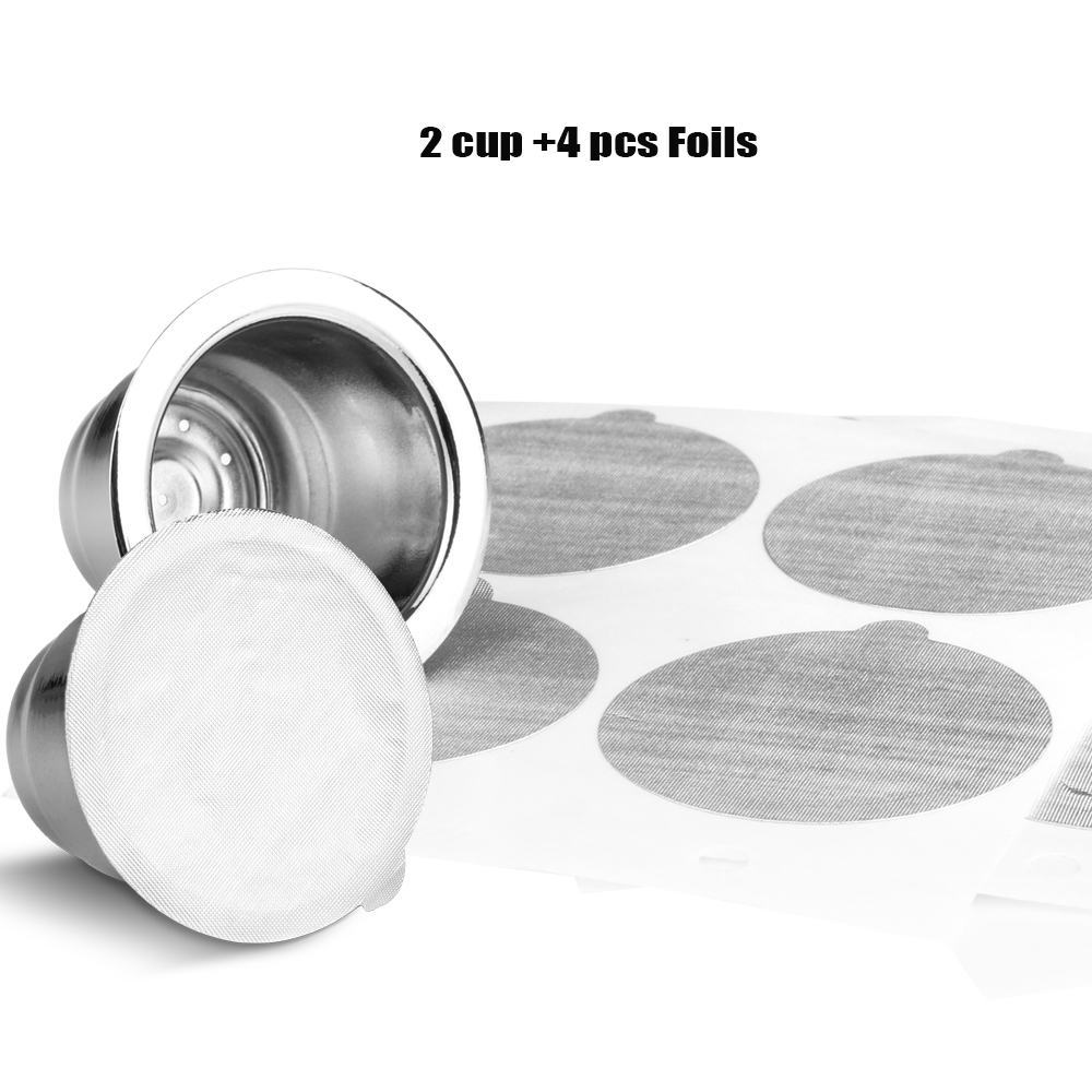 Icafilasnew Rvs Metalen 2 In 1 Gebruik Koffie Filt... – Vicedeal