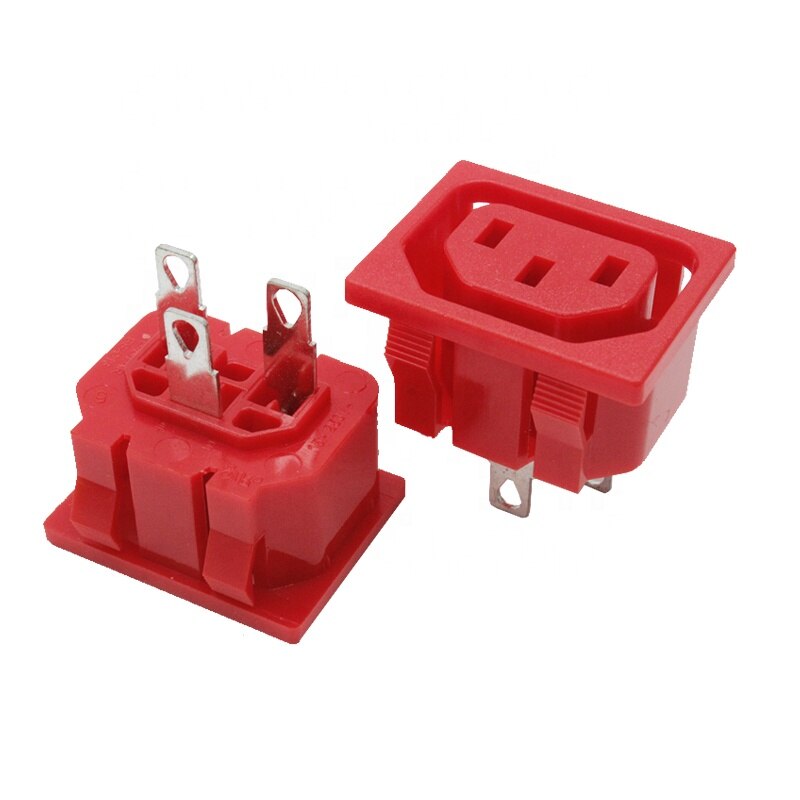 Snap In Type Iec 320 Power C13 Female Connector So Grandado