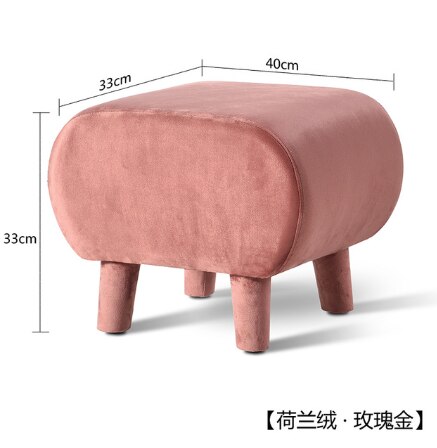 Modern Luxury Upholstered Footstool Round Pouffe S... – Grandado