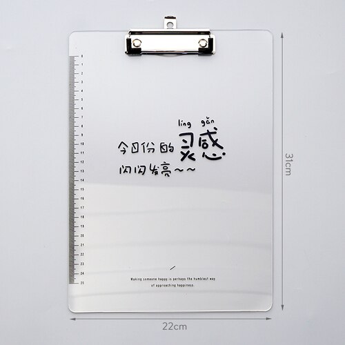 Acrylic Transparent Small Clean Writing Board Spli... – Grandado