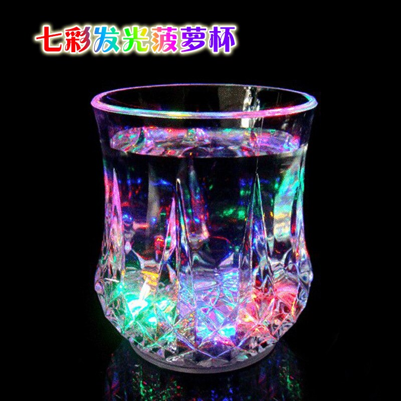 Beer Cup Club Acrylic Cup LED Inductive Rainbow Co... – Grandado