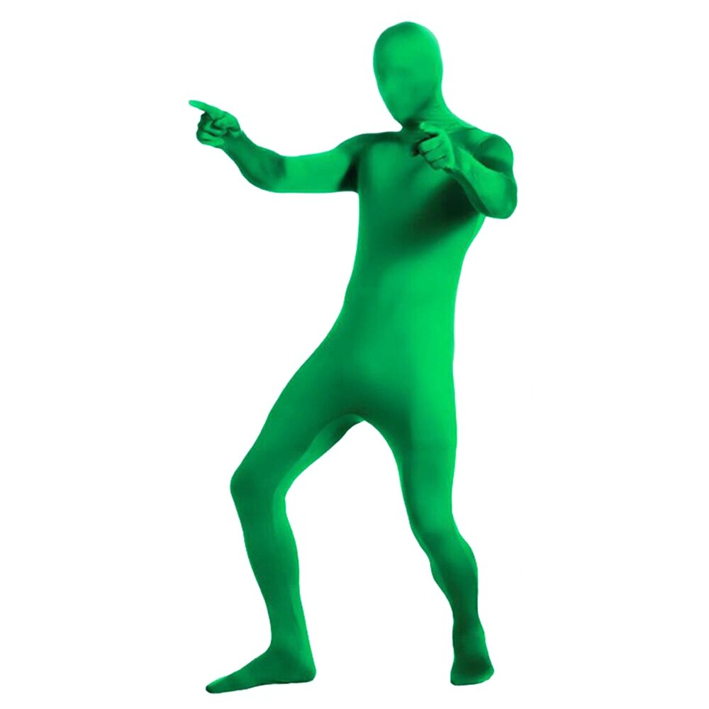 Green Screen Chromake Suit Stretchy Skin Body Film... – Grandado