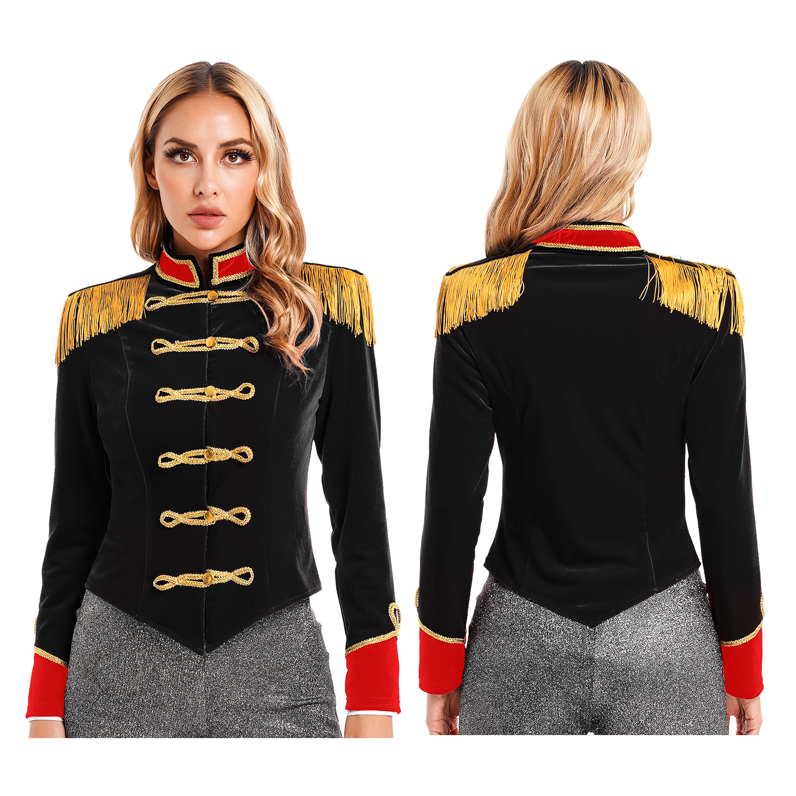 Women Circus Ringmaster Costume Showman Majorette ... – Vicedeal