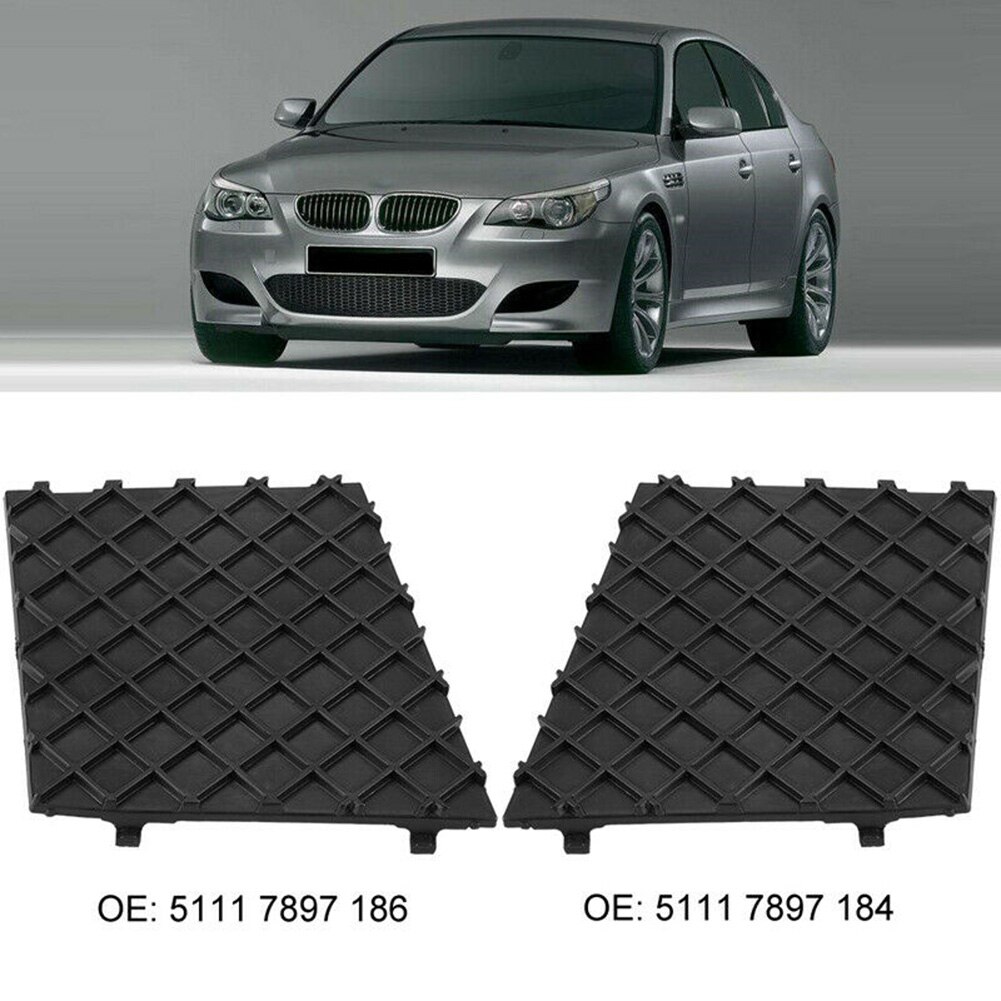 Left&Right Bumper Front Cover Lower Mesh For BMW E... – Grandado