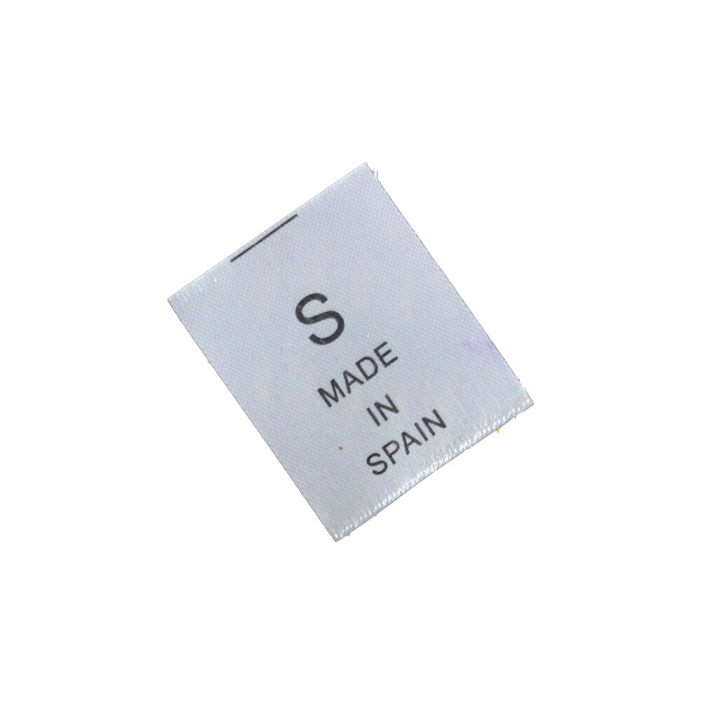 100pcs/lot Made in spain Size number care labels s... – Grandado