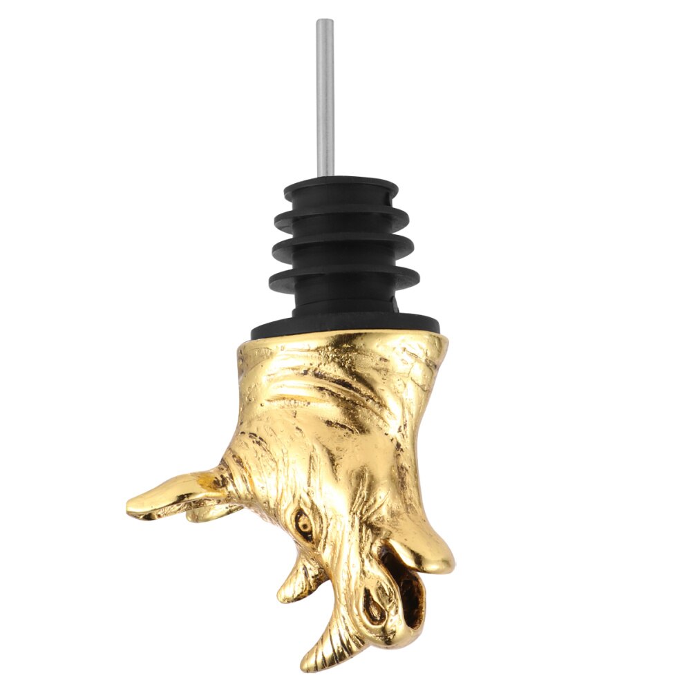 Rhino Head Pourer Animal Bottle Stopper Zinc Alloy... – Vicedeal