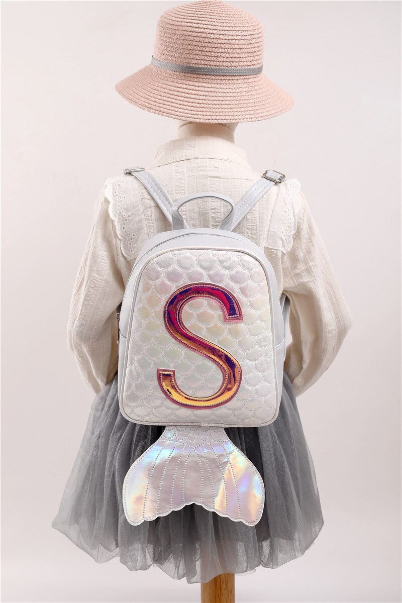 Mini Mermaid Meisje Zak Leuke Kind Rugzak kinderen... – Grandado