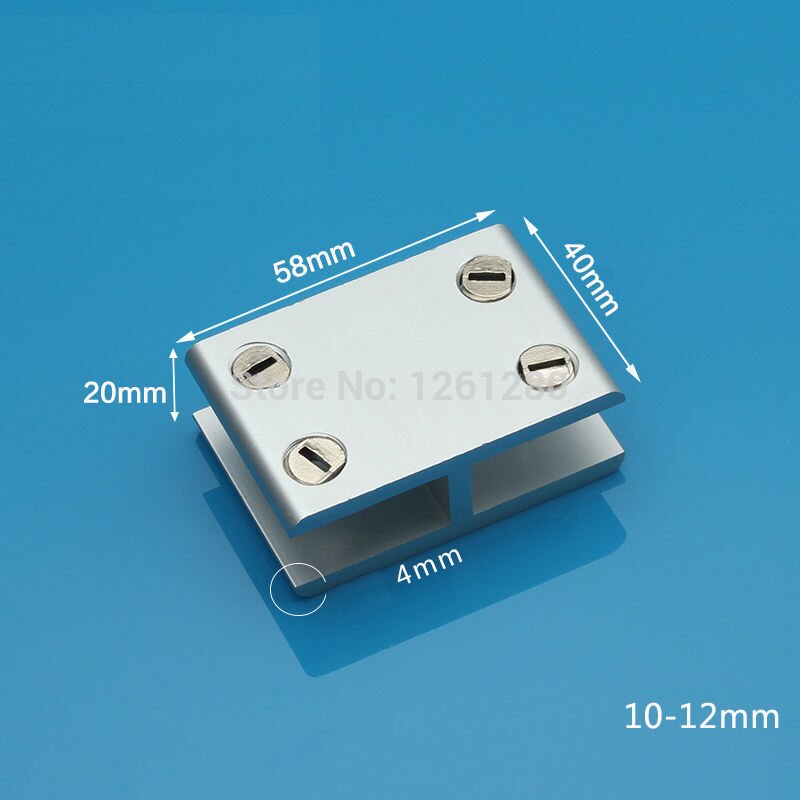 10-12MM Aluminum glass clamp T window clamp folder... – Vicedeal