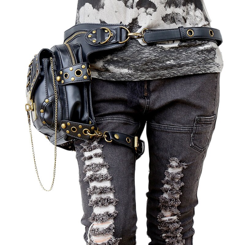 Men Vintage Steampunk Bags Steam Retro Rock Gothic... – Grandado