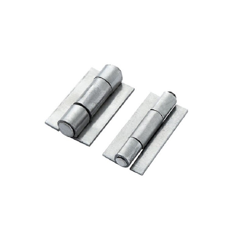 Square angle iron welded hinge Flat open non hole ... – Vicedeal