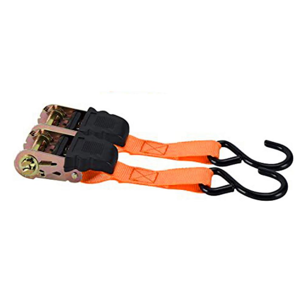 Ratchet Tie Down Lashing Cargo Straps 1000lb Break... – Grandado