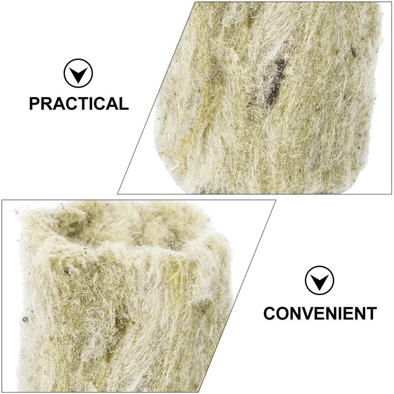 40pcs Rock Wool Plug Durable Portable Practical Gr... – Grandado