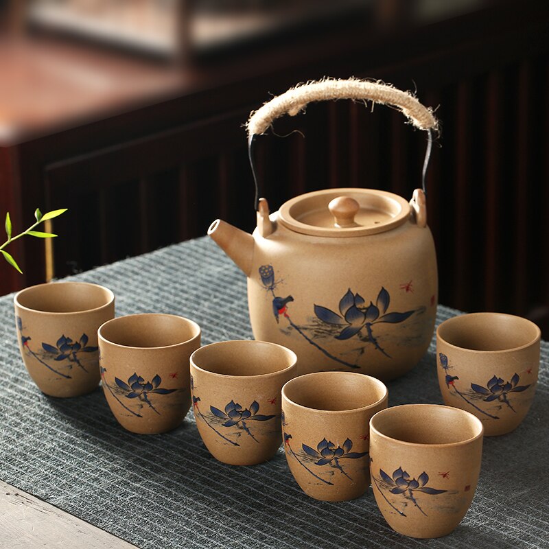 JIA GUI LUO Six people use kung fu tea set girder ... – Grandado