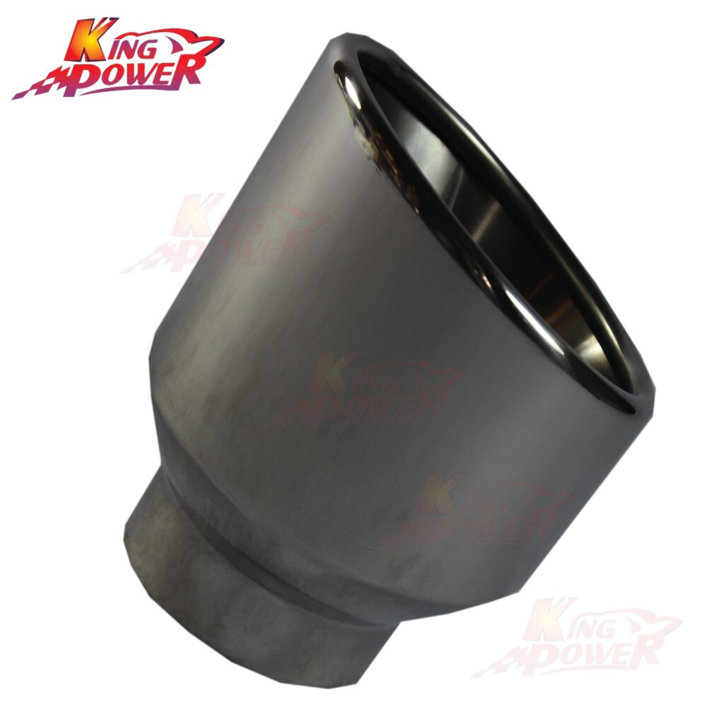 KP- - Stainless Weld On Exhaust Tip Double Wall An... – Grandado