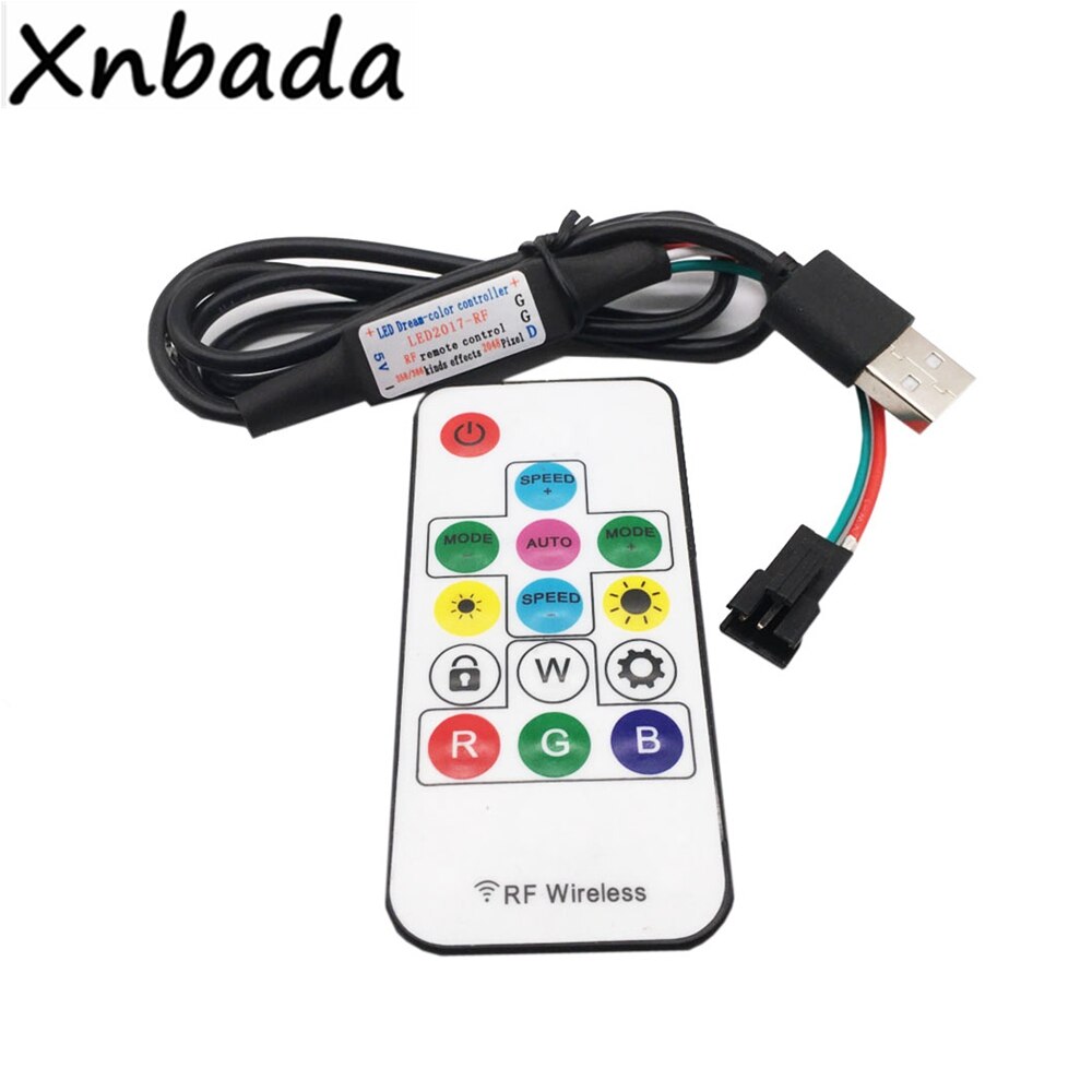 USB 14 Tasten Fernbedienung RGB LED Regler Für WS2... – Grandado
