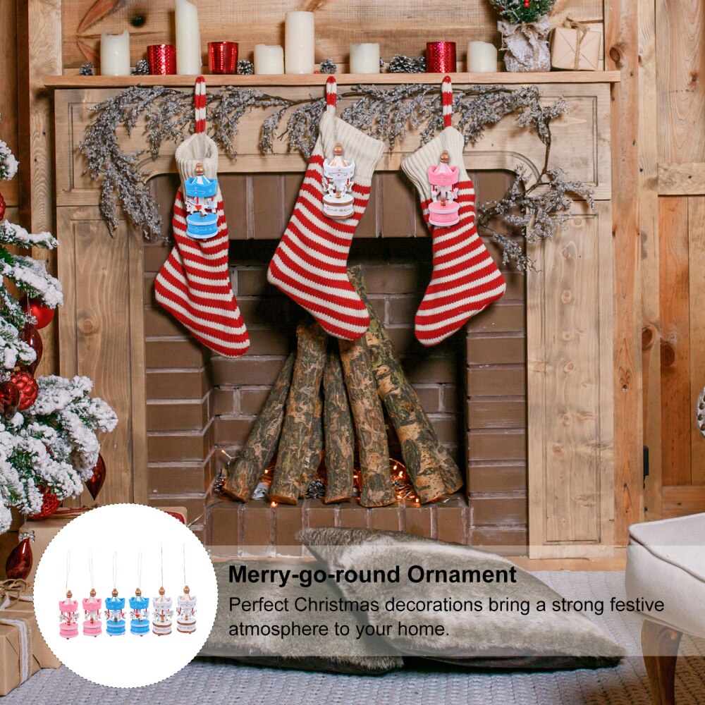 1 Set 6 Pcs Christmas Souvenirs Mini Merry-go-roun... – Vicedeal 1 Set 6 Pcs Christmas Souvenirs Mini Merry-go-roun... – Vicedeal