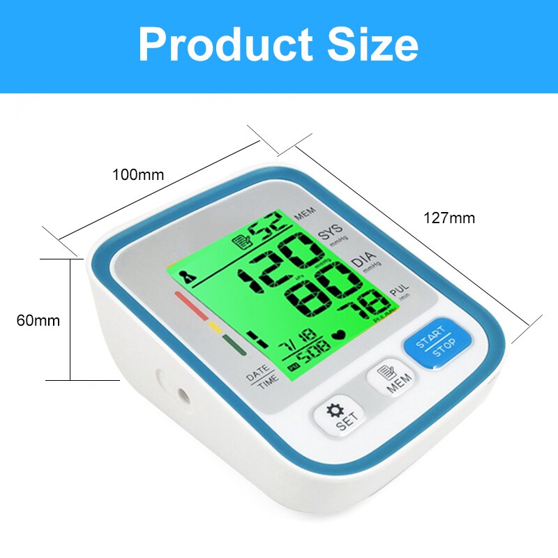 Blood Pressure Monitor Esfingomanometro Tensiometr... – Grandado