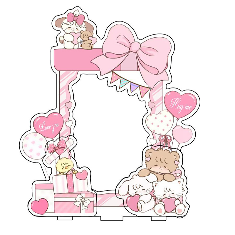 Cartoon Acrylic Photocard Frame Display Holder Cut... – Vicedeal