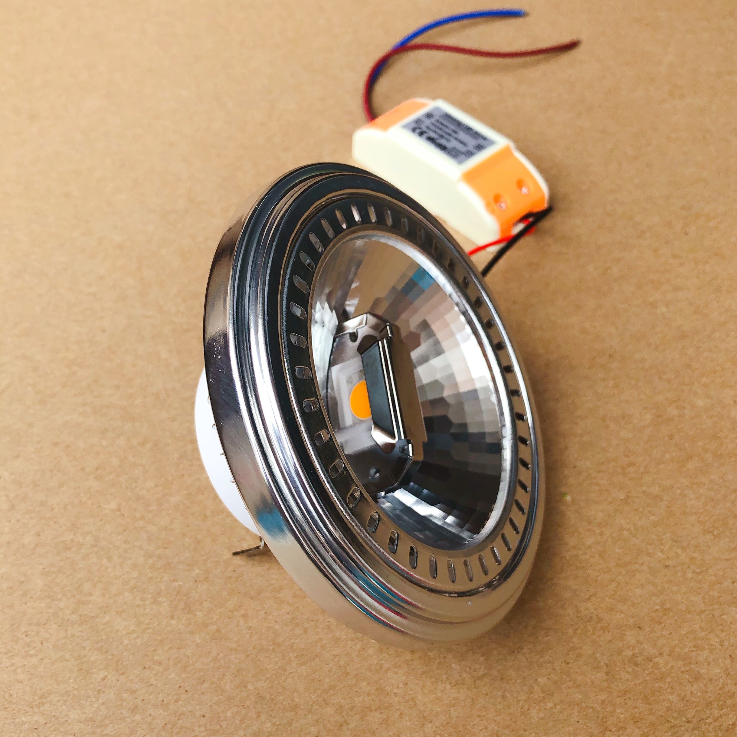 15 w led spotlight ar111 qr111 cob led luz reguláv... – Vicedeal