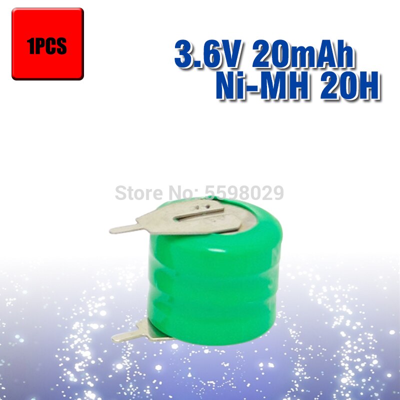 3.6V 20mAh Ni-MH Li-Po Lithium Li-polymer Bateria ... – Grandado