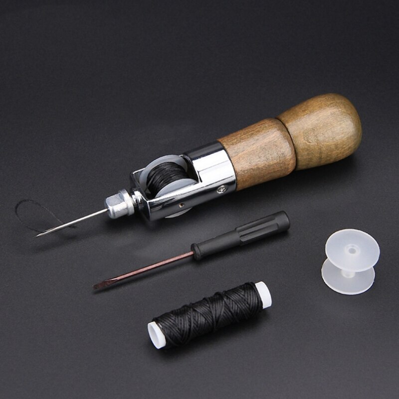 Leathercraft Sewing Stitching Awl Tool Kit DIY Cra... – Grandado