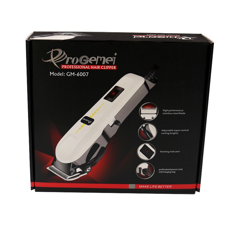 Powerful corded hair clipper electric hair cutting... – Grandado