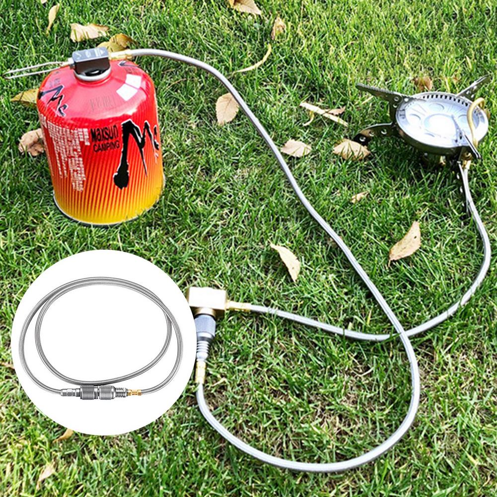 Draagbare Camping Fornuis Slang Adapter Platte Gas... – Grandado