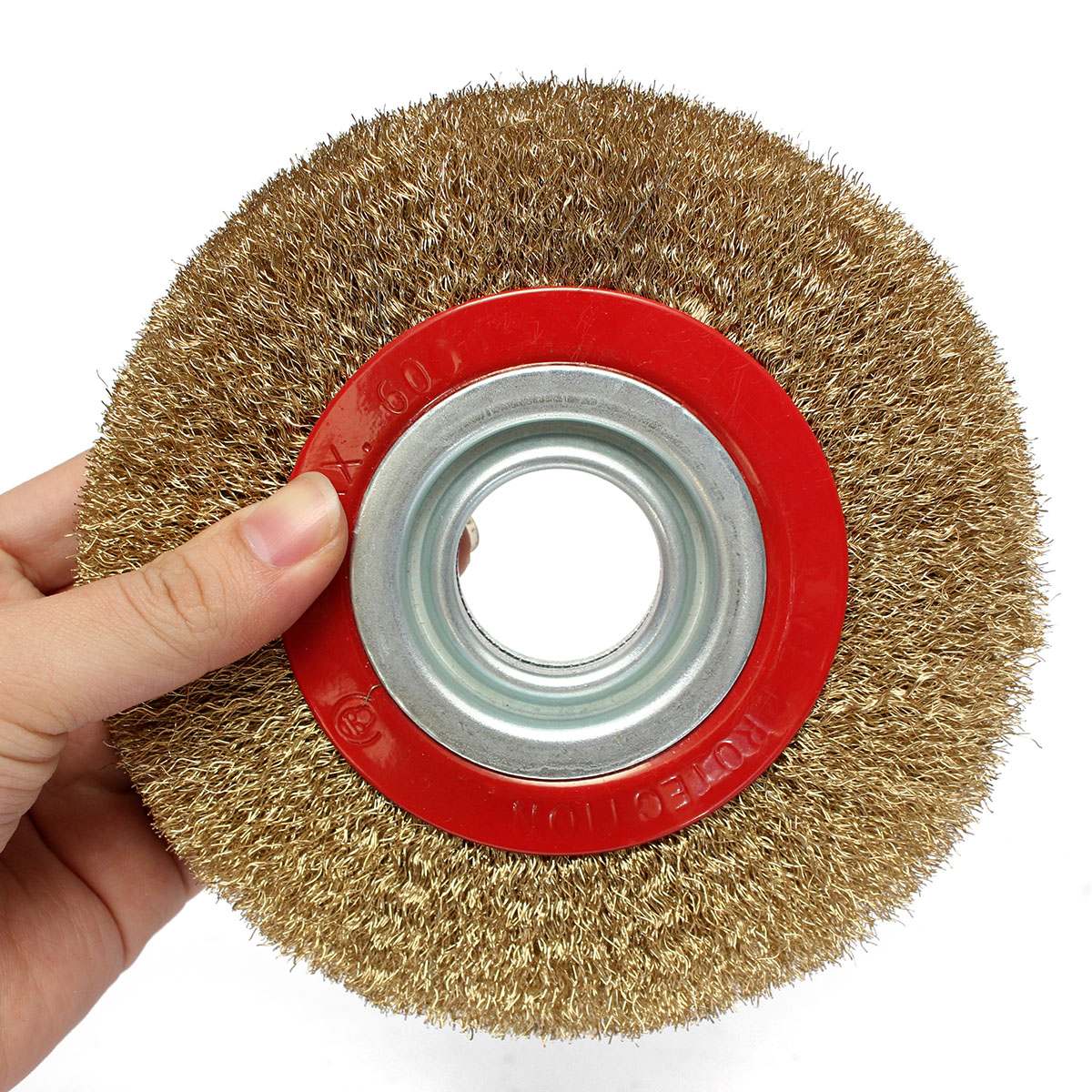 Wire Brush 150mm Wire Wheels Round Brass Plated St... – Grandado