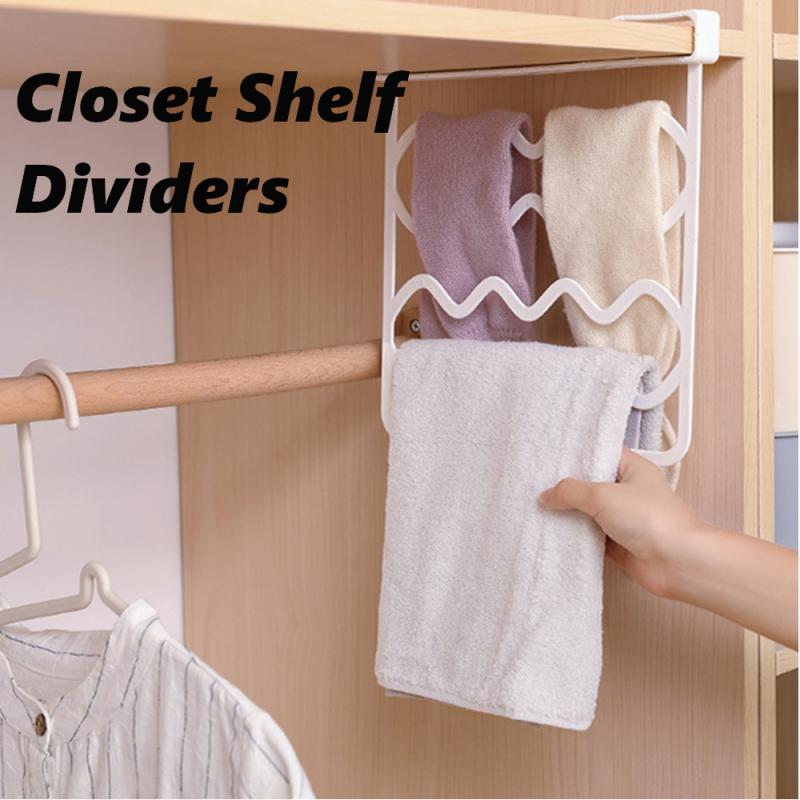 Closet Shelf Dividers Wardrobe Partition Shelves D... – Vicedeal