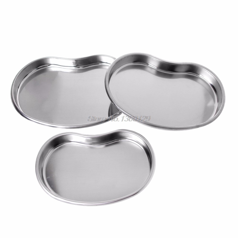 Stainless Steel Kidney Bowl Curved Trays Dental To... – Grandado