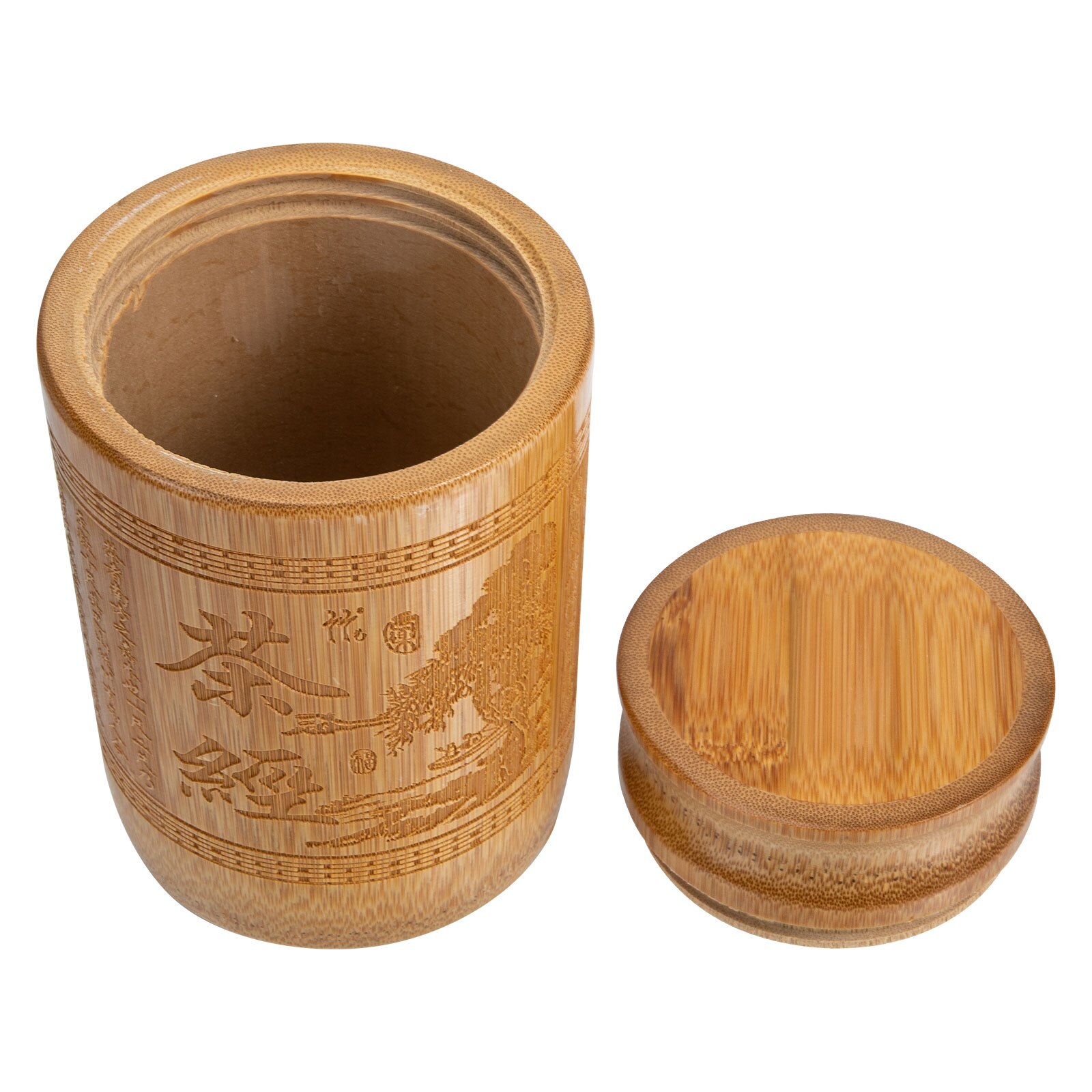 Multi-function Bamboo Tea Container Tea Leaf Stora... – Vicedeal