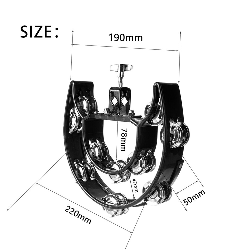 Hand Bell for Party Compact Double Half Moon Drum ... – Vicedeal